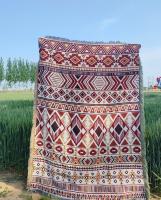 China Upgrade Your Picnic Game with Our Soft and Cozy American Style Boho Throw Blanket Set for sale