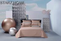 China Knitted 100% Cotton 4 Pcs Bedclothes Bedset Bedding Set with Comforter and Bed Cover for sale