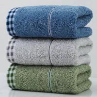 China Customized Large Hotel Spa Bathroom Face Towel in Luxury Cotton with Square Design for sale