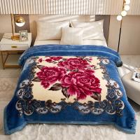 China Many Kinds Thick Double Layer Super Soft Coral Plush Wedding Cover Blanket 180*220CM for sale