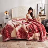 China Many Kinds Thick Double Layer Super Soft Coral Plush Wedding Cover Blanket 180*220CM for sale