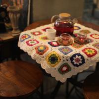 China Create a Cozy Atmosphere with this Multifunctional Hand-woven Crochet Woolen Blanket for sale