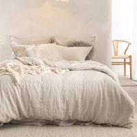 China Cloud Mink Velvet Fabric Queen Size Duvet Cover Set for Organic Flax Linen Bedding for sale