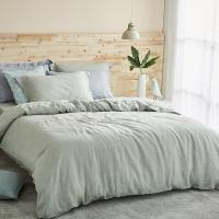 China Cloud Mink Velvet Fabric Queen Size Duvet Cover Set for Organic Flax Linen Bedding for sale