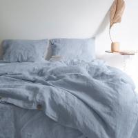 China Cloud Mink Velvet Fabric Queen Size Duvet Cover Set for Organic Flax Linen Bedding for sale