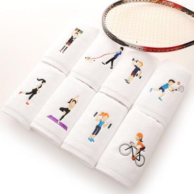 China Stamp Logo Printing Cotton Gym Towels for Quick Sweat Absorption during Workouts for sale