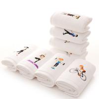 China Stamp Logo Printing Cotton Gym Towels for Quick Sweat Absorption during Workouts for sale
