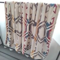 China Flannel Sherpa Blanket for Bedding King Queen Twin Size Woven Polyester Boho Blanket for sale