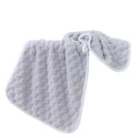 China Sustainable Coral Fleece Face Towels with Strong Absorbency and Woven Design for sale
