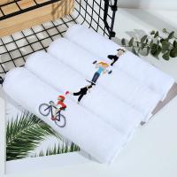 China Embroidered 180gsm Custom Logo Quick-drying Sports Towel for Extended Outdoor Fitness for sale