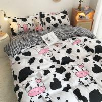 China Modern Style Queen or King Size Bedding Set with Polyester Duvet Cover and Pillowcase for sale