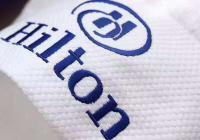 China Customized Logo Five-Star Hotel White Guesthouse Towels in Pure Cotton Materialization for sale