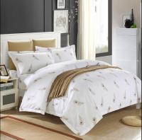 China 300tc Chinese Ethnic Style Printed Four-Piece Cotton Bedding Set for Popular Hotel for sale
