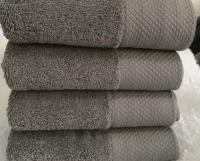 China Soft Absorbent Coffee Thickened Household Baby Cotton Large Towel 70*140cm Rectangle Gray Hotel Bath Towel for sale