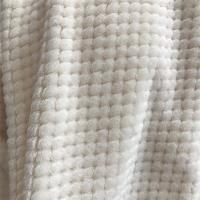 China All-Season Custom Solid Square Flannel Blanket 300GSM Coral Fleece Sofa Throw Blanket for sale