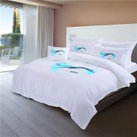 China 173 * 118 Fabric Density Pure Cotton White Chinese Bed Sheets and Quilt Covers for sale