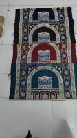 China Eid Holidays Islamic Pray Rug for Worship Abstract Pattern Muslim Prayer Mat for sale