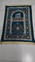 China Eid Holidays Islamic Pray Rug for Worship Abstract Pattern Muslim Prayer Mat for sale