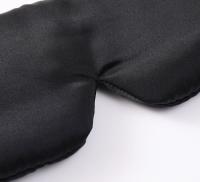 China Home Custom 100% Handmade Mulberry Silk Eye Masks Blackout Luxury Sleep Eye Mask for sale