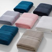 China Hotel Luxury 100% Cotton White Bath Hand Face Towel Set with Custom Embroidery Logo for sale