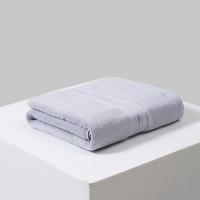 China Hotel Luxury 100% Cotton White Bath Hand Face Towel Set with Custom Embroidery Logo for sale