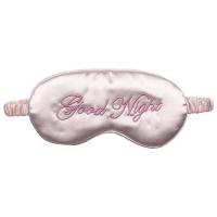 China Custom Logo Accepted Silk Sleeping Luxury Eye Mask with Fragrance-Free Ingredient for sale