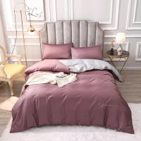 China Customized 60s Long Staple Cotton Soft Luxury Duvet Cover Set Comfortable Sets Bedding for sale