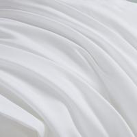 China 80 Fabric Count Cotton Hotel Bed Sheet Set for Customized Bedsheets in White Color for sale