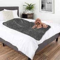 China 100% Polyester Lambswool Pet Blanket All-Season Waterproof Knitted for Cats and Dogs for sale