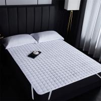 China Quantity 3 pcs Custom Design Protector Mattress Thick Soft Cotton Pad For Bed Cover Set for sale