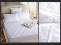 China Quantity 3 pcs Custom Design Protector Mattress Thick Soft Cotton Pad For Bed Cover Set for sale