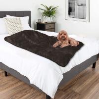 China Popular Knit 100% Polyester French Fleece Sherpa Pet Blanket for Sofa Cat Kennel for sale