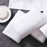 China Customized Color Hotel Towels White 100% Cotton Face Hand Bath Towel Set for Home Spa for sale