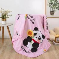 China Custom Logo Summer Quilts for Children Cartoon Prints Cotton Material Air Conditioner for sale