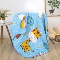 China Custom Logo Summer Quilts for Children Cartoon Prints Cotton Material Air Conditioner for sale