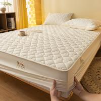 China Grade A Fashion Waterproof Fitted Sheet Mattress Protector for Twin Full King Queen Size for sale