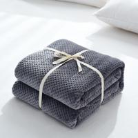 China 2023 Customized Size Colorful Coral Fleece Blanket for Office Nap and Children's Throw for sale