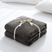 China 2023 Customized Size Colorful Coral Fleece Blanket for Office Nap and Children's Throw for sale