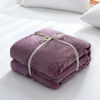 China 2023 Customized Size Colorful Coral Fleece Blanket for Office Nap and Children's Throw for sale
