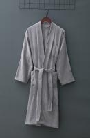 China 300-400g Unisex Cotton Bathrobe Towel Pajamas Spa Bathrobe Bath Robe Professional for sale