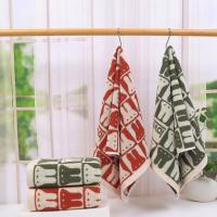 China Home 120g Colorful Stripes Cartoon Towel with Sailor Spinning and Soft Rabbit Design for sale