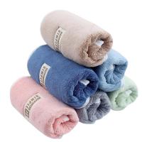 China Coral Velvet Face Towel Thick and Soft Great for Absorbing Sweat Can Be Personalized for sale
