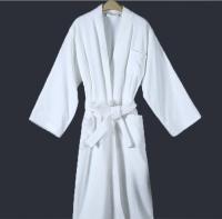 China Hotel Cotton Bathrobe Hypoallergenic and Soft Medium Length Nightgown for Adults for sale