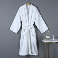 China Hotel Cotton Bathrobe Hypoallergenic and Soft Medium Length Nightgown for Adults for sale