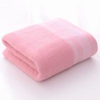 China Thickened Plain Color Beauty Salon Gift Advantage of Soft Absorbent Cotton Bath Towel for sale