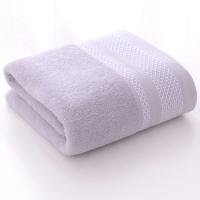 China Thickened Plain Color Beauty Salon Gift Advantage of Soft Absorbent Cotton Bath Towel for sale