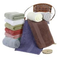 China 34*74CM Custom Cotton Face Towel for Hotel Home Spa Jacquard Absorbent Bath Towel Set for sale
