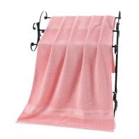 China Solid Pure Cotton Beach Bath Towel Thickened Household Large Towel for Convenience for sale