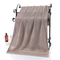 China Solid Pure Cotton Beach Bath Towel Thickened Household Large Towel for Convenience for sale
