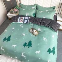 China 100% Luxury Hotel Bed Sheet Set with 2Pcs Pillow Case Nondisposable and Customized for sale
